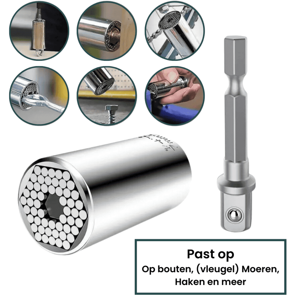 SuperSocket - Löst jede Schraube oder Mutter - Rabattmax.com