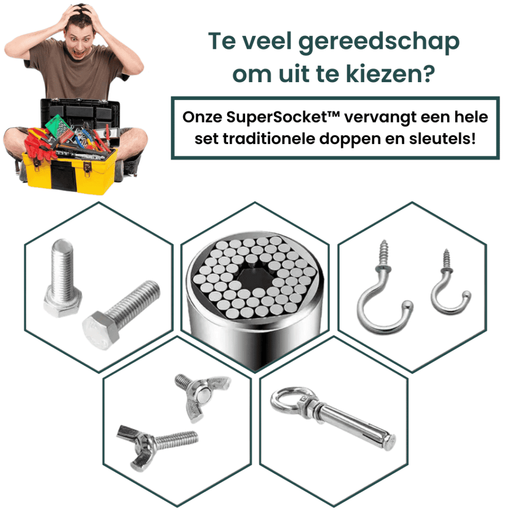 SuperSocket - Löst jede Schraube oder Mutter - Rabattmax.com