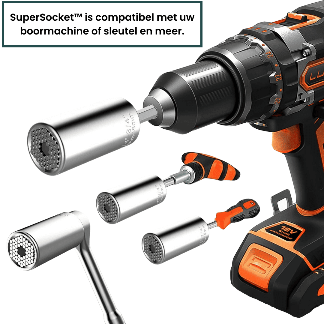 SuperSocket - Draait Elke Bout of Moer Los - Koopje.com
