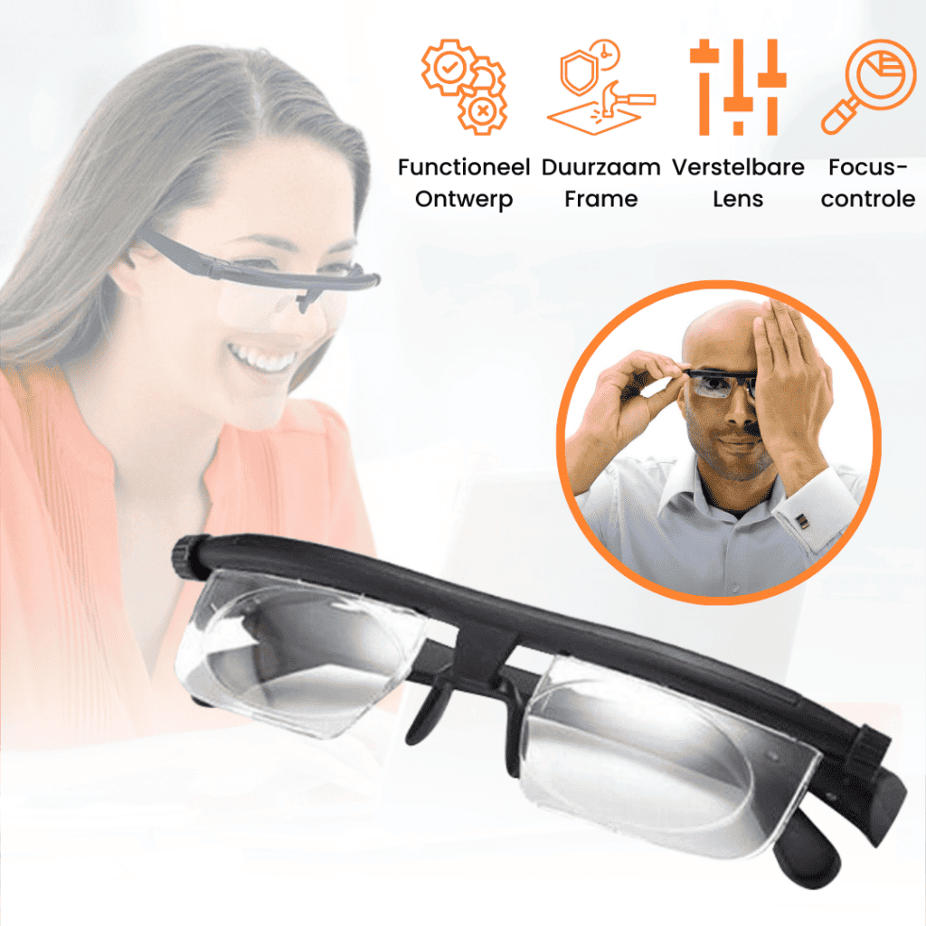SmartVision™ verstelbare bril - Koopje.com