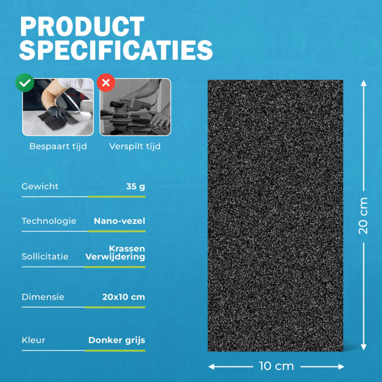 NANOFIX - Nano Sparkle Doek voor Auto Krassen - Koopje.com