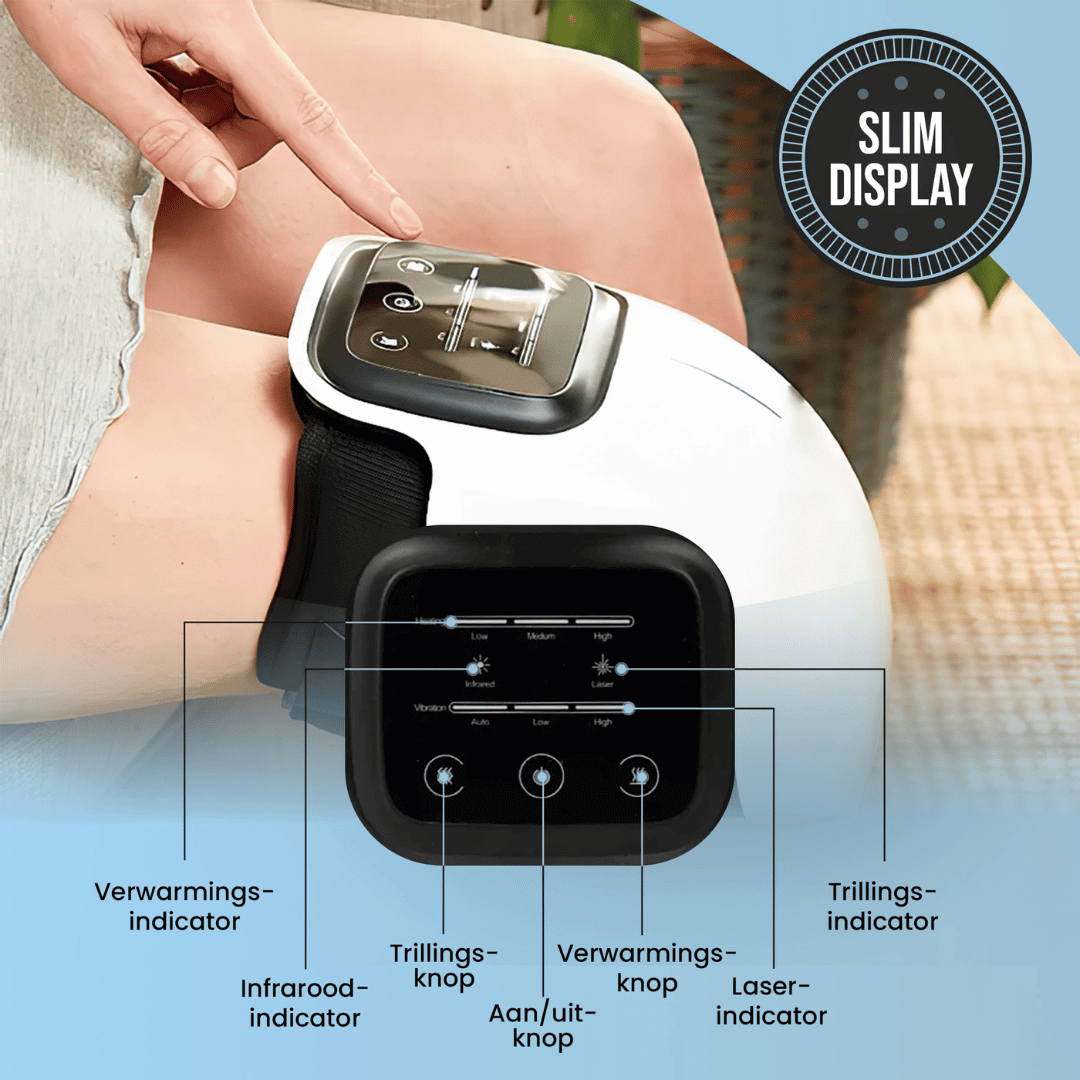 FlexWarm - Infrarood Knie Massager Voor Gewrichtspijn Verlichting ...