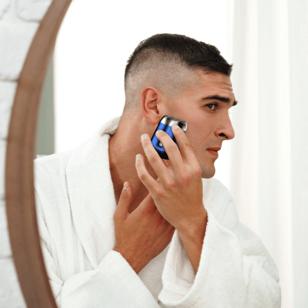 iTurbo Pro - Dubbelkoppige Turbo Spin Elektrische Scheerapparaat ...