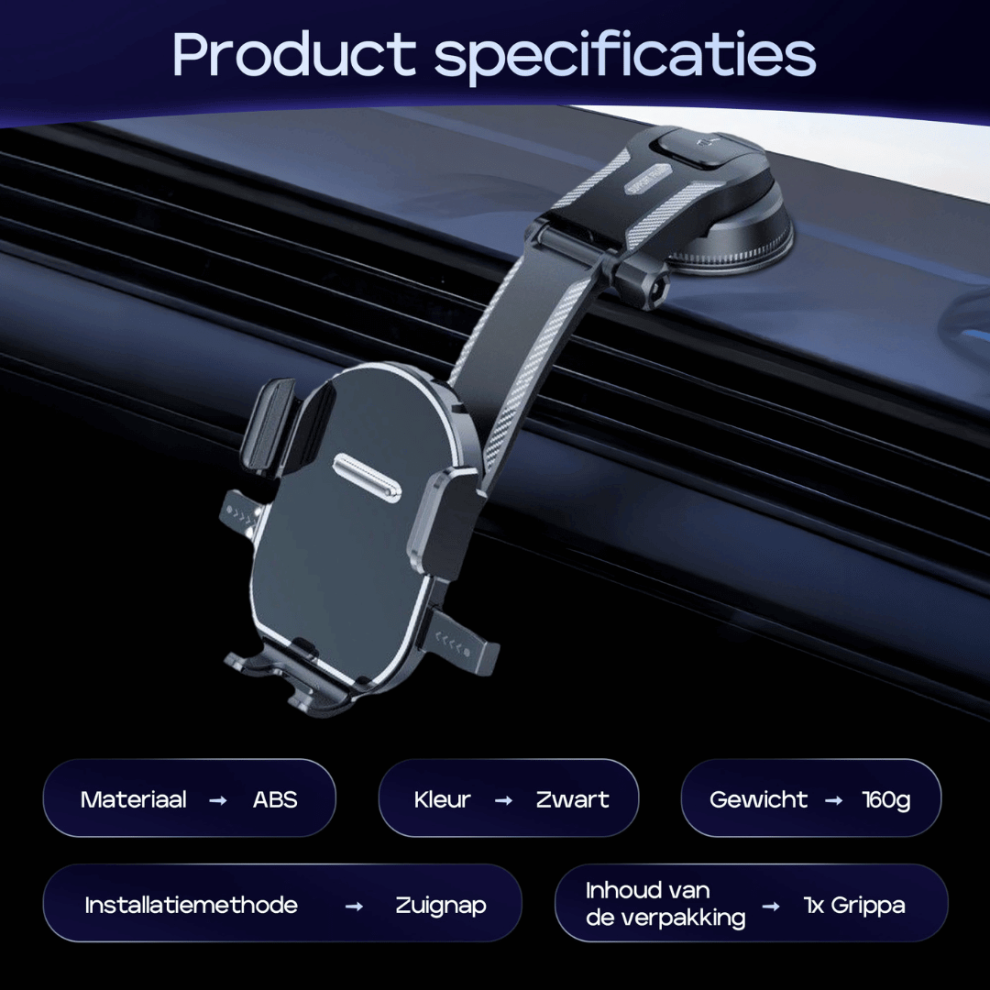 Grippa Telefoonhouder Auto - Bundelkorting - Koopje.com